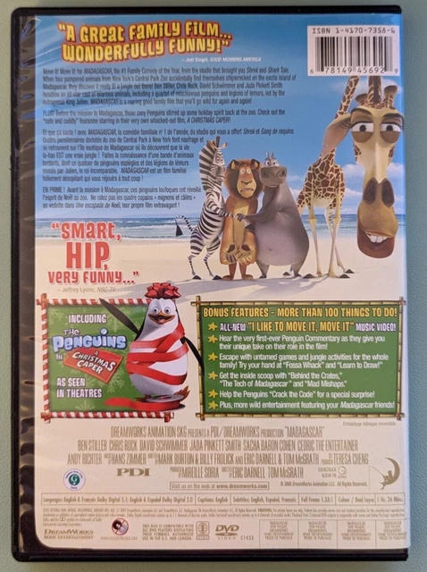 MADAGASCAR (DVD, 2005, Full Frame) $3.50 - PicClick CA
