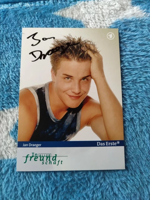 JAN DRAEGER VON In Aller Freundschaft Autogrammkarte EUR 1,00 - PicClick DE