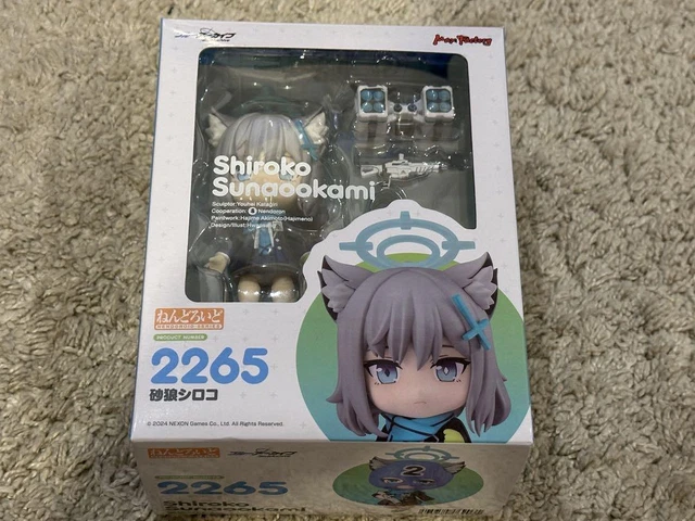 FIGURA DE ACCIÓN Nendoroid Blue Archive Shiroko Sunaookami Sand Wolf ...