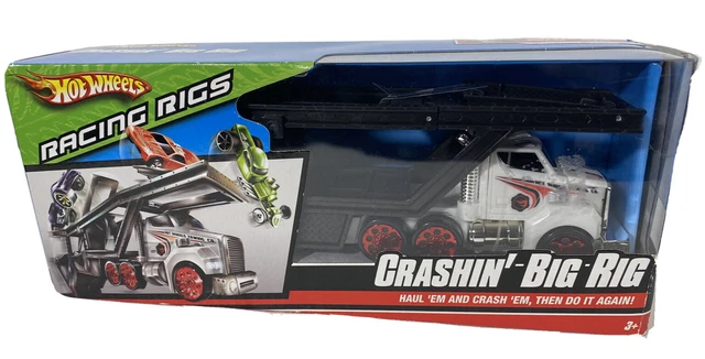HOT WHEELS RACING Rigs Crashin Big Rig Rare 2008 New Free Shipping $70. ...