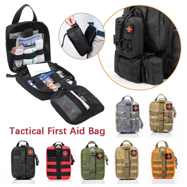 MOLLE TACTICAL FIRST Aid Kits Medical Bag Emergency Outdoor Camping ...