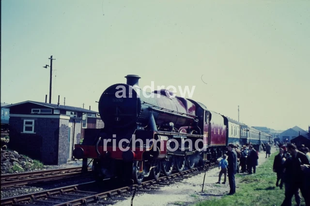 EX LMS 5593 Jubilee Class Tyseley 1960s/1970s Original 35mm Railway ...