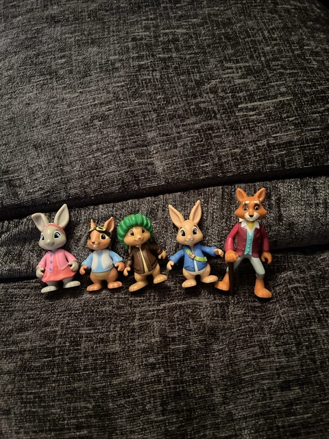 CBEEBIES PETER RABBIT Posable Figure Set Immaculate Condition £31.92 ...