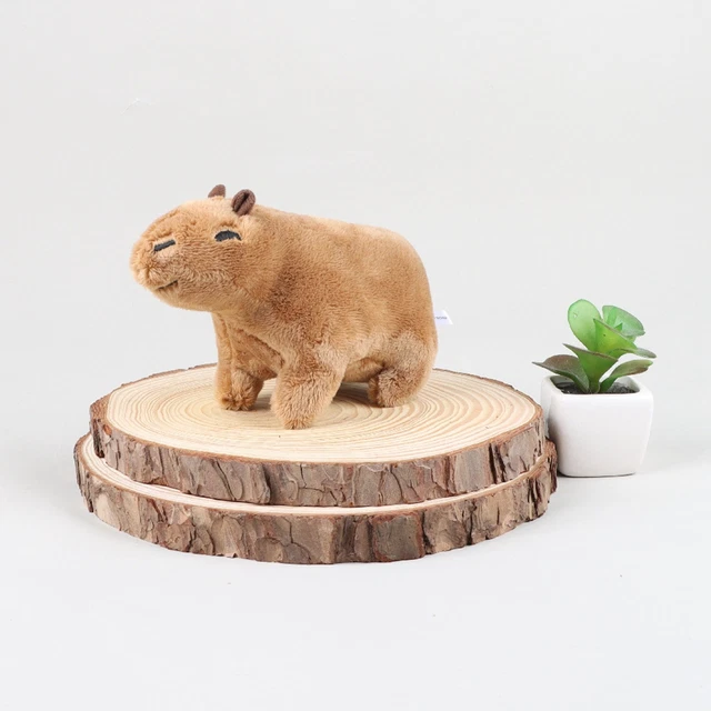 CAPYBARA PLUSH TOY Soft Wild Animals Crawling Capybara Stuffed Toys ...