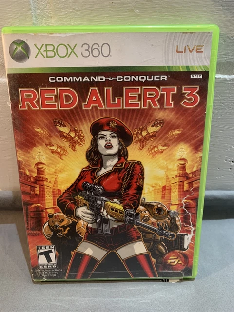 COMMAND & CONQUER: Red Alert 3 (Microsoft Xbox 360, 2008) Complete With ...