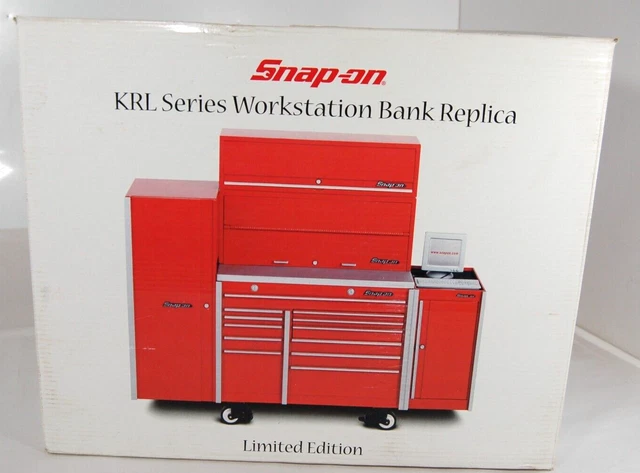 SNAP-ON KRL SERIES Work Station Bank Replica Limited Edition Open Box ...