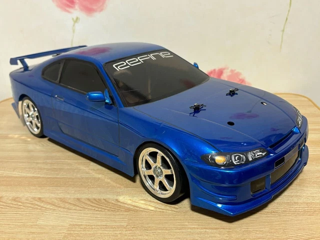 1/10 TAMIYA TT-01 Silvia S15 Nismo Metallic Blue Radio Controlled Car ...
