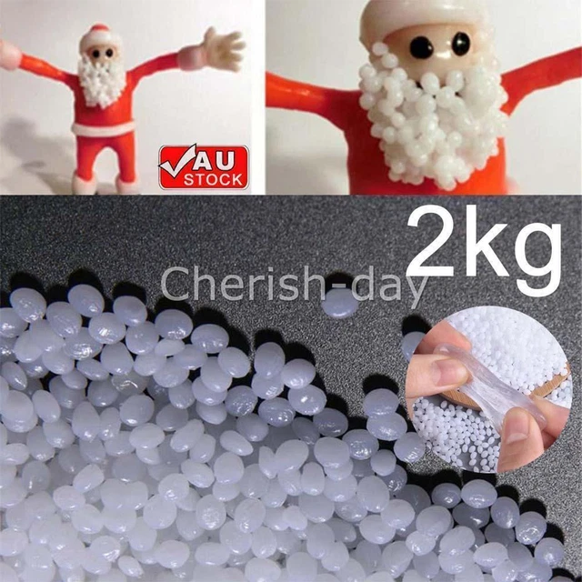 2KG 62°C POLYMORPH Mouldable Plastic Pellets Beads PCL Melt ...
