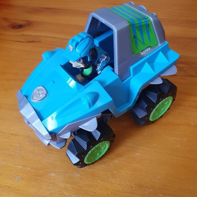 SPIN MASTER PAW Patrol Dino Rescue Rex’s Deluxe Rev Up Vehicle Action ...