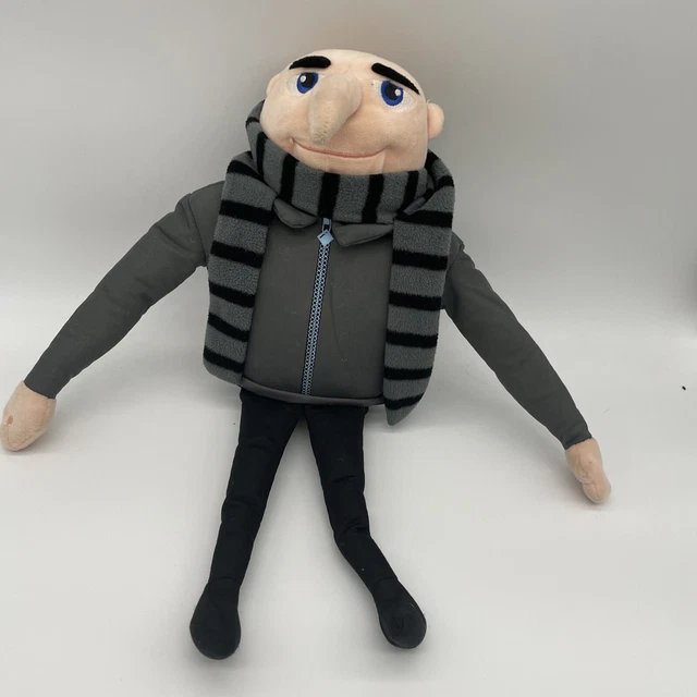 COLLECTABLE RARE DESPICABLE Me 2 Minions Gru Soft Plush Toy Size 18 ...