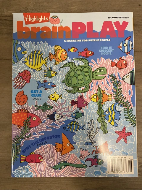 HIGHLIGHTS MAGAZINE JULY/ August 2025 $10.99 - PicClick CA