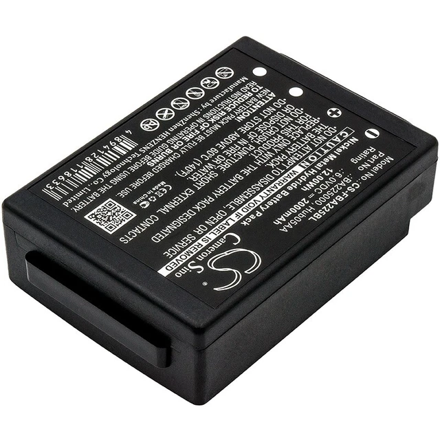 BATTERIE 6V 2000MAH Type BA225000 Hub05AA For HBC FBFUB09N, FUB 9NM 6V ...