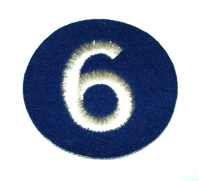 ORIGINAL CUT-EDGE EMBROIDERED WOOL EARLY WW2 6th ARMY CORPS PATCH £8.81 ...