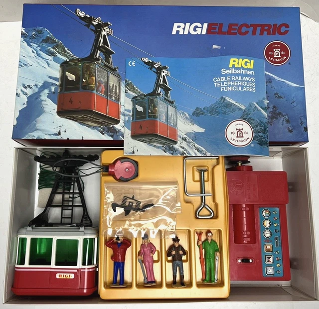 VINTAGE LEHMANN RIGI Electric 09009 Cable Railways Funiculares Nib £146 ...