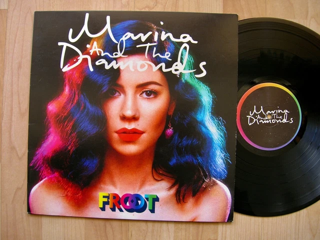 MARINA AND THE Diamonds froot Neon Gold/Elektra originale 2015 LP EUR 9 ...