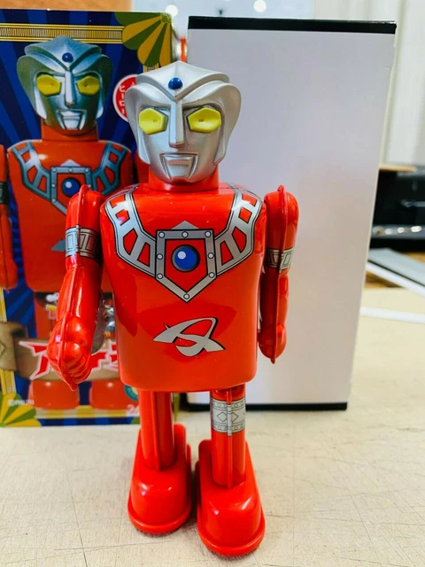 TIN TOYS JAPAN Robot Ultraman En Boite Shogun Macanique Automate EUR 35,00 - PicClick FR