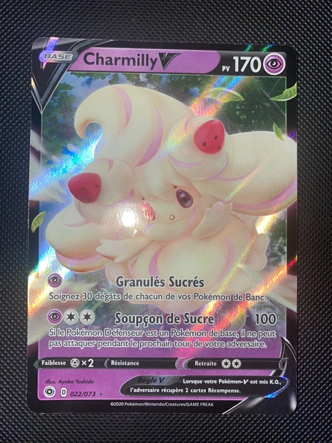 CARTE POKÉMON CHARMILLY V 022/073 EB La Voie du Maitre - FR EUR 3,00 ...