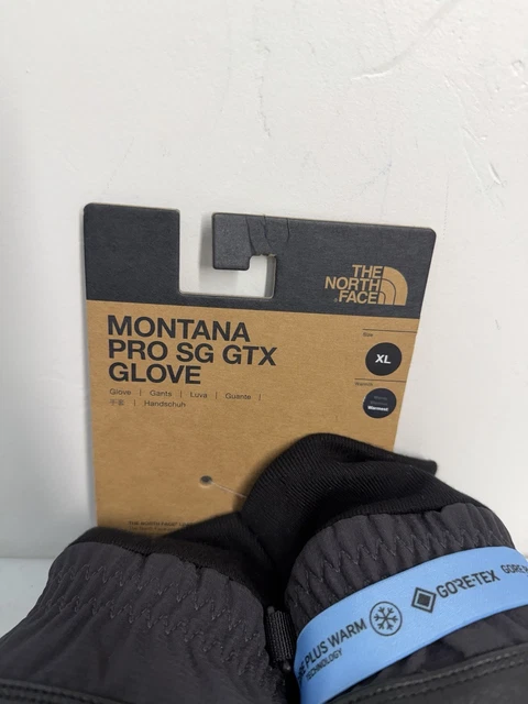 THE NORTH FACE Montana Pro GTX Ski Snowboard Gloves GORE-TEX Leather XL ...