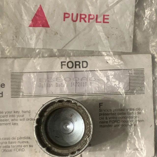 GENUINE FORD LOCKING NUT 83800a630 purple triangle £35.02 - PicClick UK