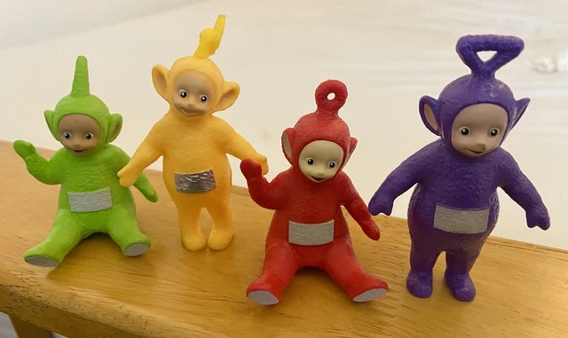 CBEEBIES TELETUBBIES FIGURES Set (Tinky, Winky, Dipsy, Lala, Po) £12.00 ...