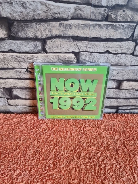 NOW THAT'S WHAT I call music! 1992 (The Millennium Series) Double CD ...