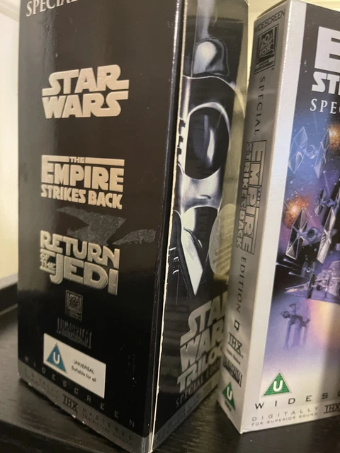 STAR WARS TRILOGY (Platinum Box Set) (VHS/SUR, 1997) £31.92 - PicClick UK