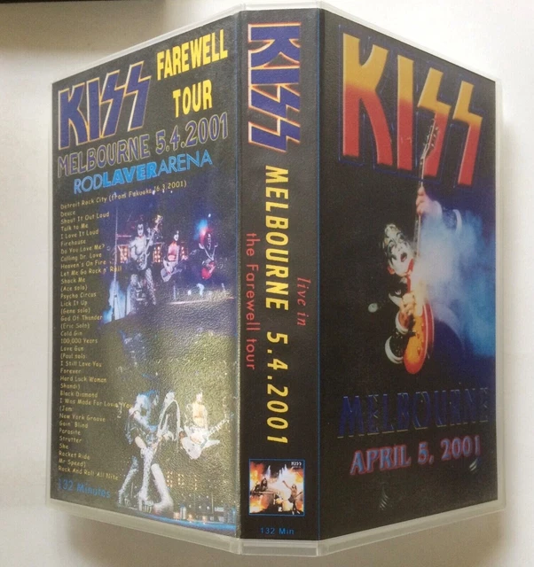 KISS MELBOURNE 2001 Live VHS CASSETTE TAPE Video RARE $17.95 - PicClick AU