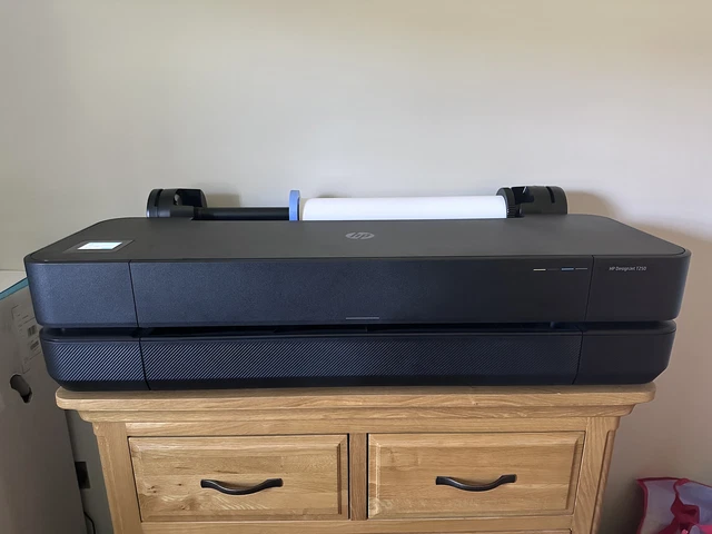 HP DESIGNJET T250 24" Colour Large Format Printer £100.00 - PicClick UK