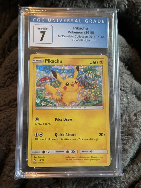 Pokemon Mcdonalds Card Pikachu FOR SALE! - PicClick UK