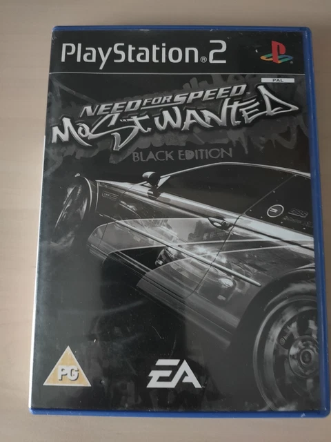 NEED FOR SPEED Most Wanted BLACK EDITION PlayStation 2 case manual only ...