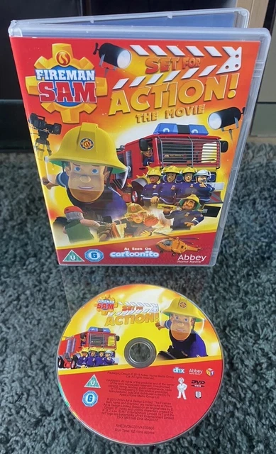 FIREMAN SAM - Set For Action! The Movie DVD Region 2 Children's Kids TV ...