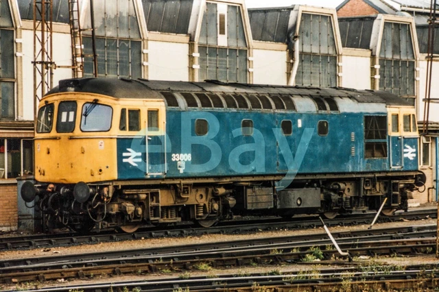 UK RAILWAY PHOTOGRAPH of Class 33 Locomotive 33006. RM33-16 £1.70 ...