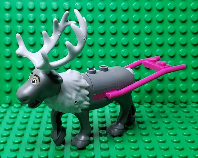 LEGO NEW REINDEER (Sven from Frozen) W/ hitching gear pieces EUR 11,06 ...