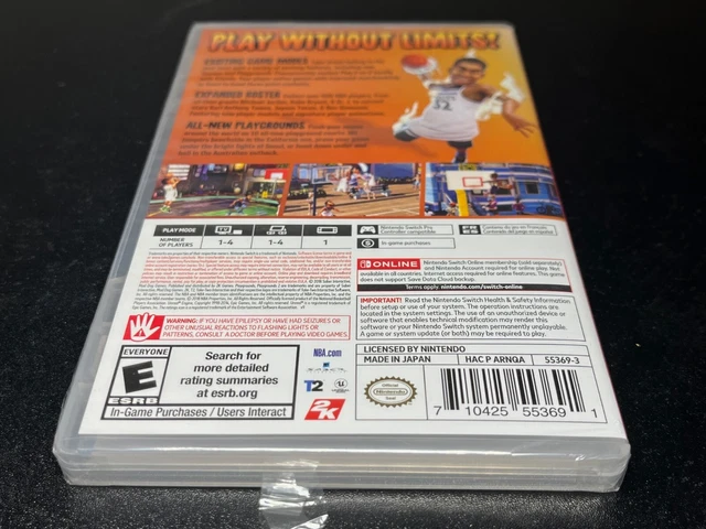 NINTENDO SWITCH NBA 2K Playgrounds 2 🔥Fast Shipping🔥Sealed w/ rip $69. ...
