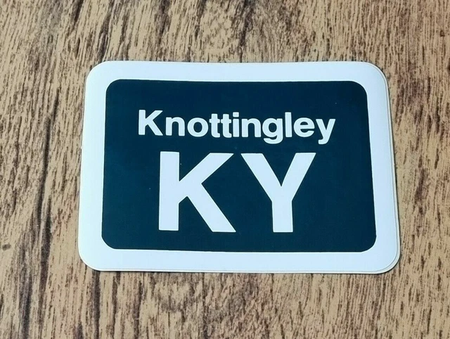 BRITISH RAIL Locomotive Depot Code Sticker KY Knottingley Class 56 £3. ...