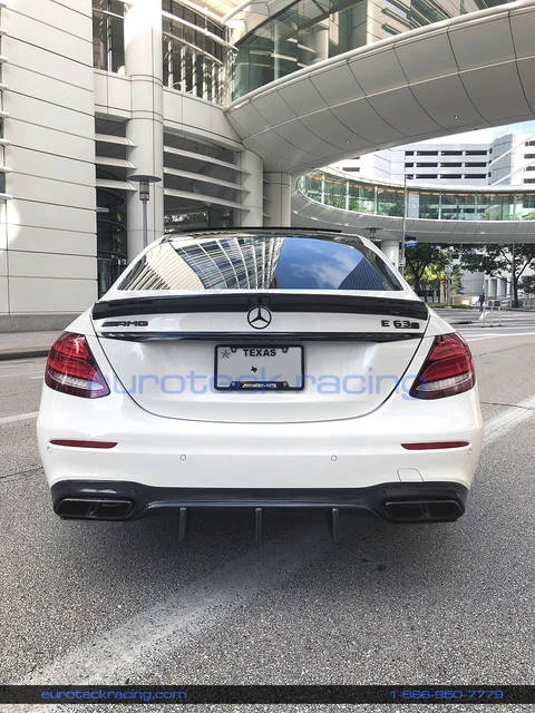 EUROTECK MERCEDES-BENZ W213 E63 AMG Carbon Fiber Rear Trunk Spoiler ...