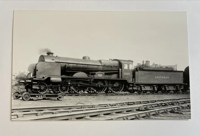 RAILWAY LOCOMOTIVE PHOTOGRAPH - Secr South Eastern & Chatham Railway ...