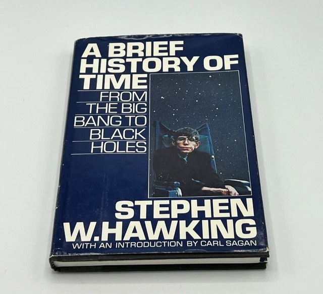 A BRIEF HISTORY Of Time di Stephen Hawking prima edizione copertina ...
