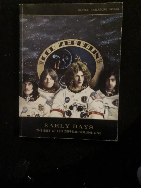 RARE VINTAGE COLLECTABLE led zeppelin guitar Music Notes Book scripts £ ...