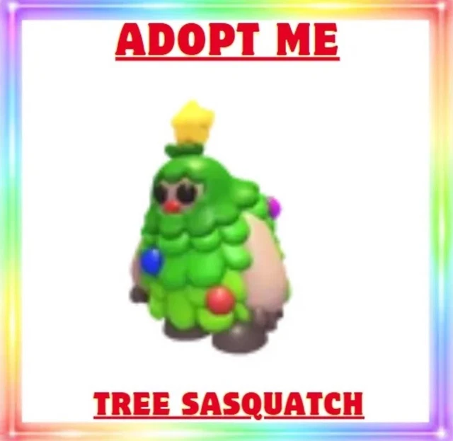 ADOPT FROM ME Tree Sasquatch 📈 HIGH DEMAND £37.09 - PicClick UK