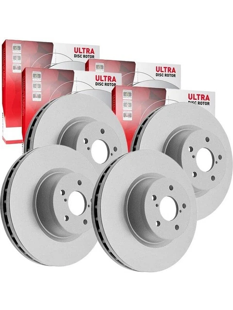 PROTEX ULTRA FRONT & Rear Disc Brake Rotors fits Nissan 180SX 1.8 S13 Turbo II EUR 218,70 ...