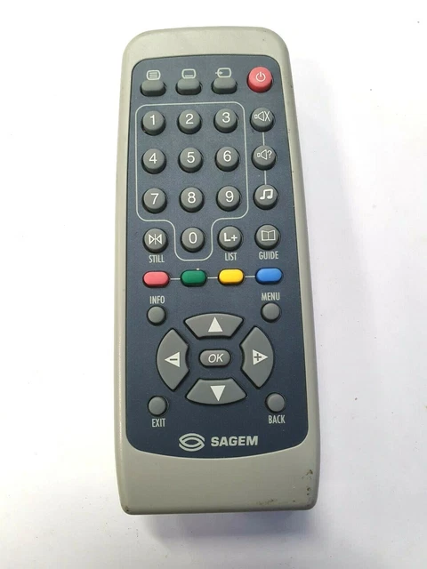 GENUINE SAGEM FREEVIEW Tv Remote Itd58 Itd59 Itd60 Itd61 Itd62 Itd64 ...