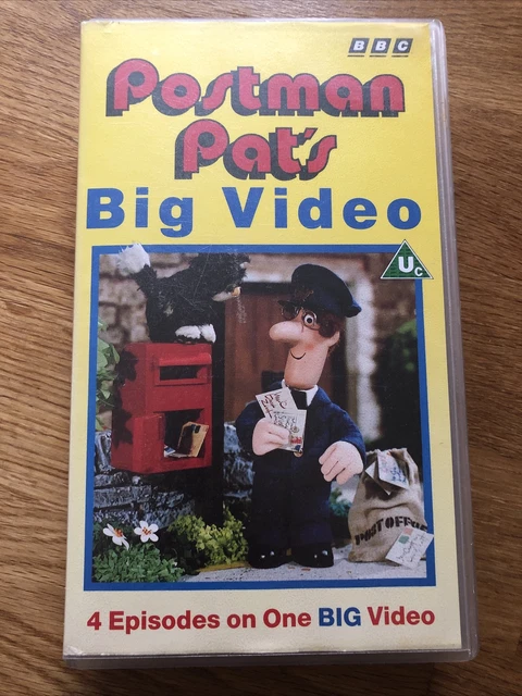 POSTMAN PAT’S BIG VIDEO ON VHS VIDEO TAPE. 4 x EPISODES EUR 11,80 ...
