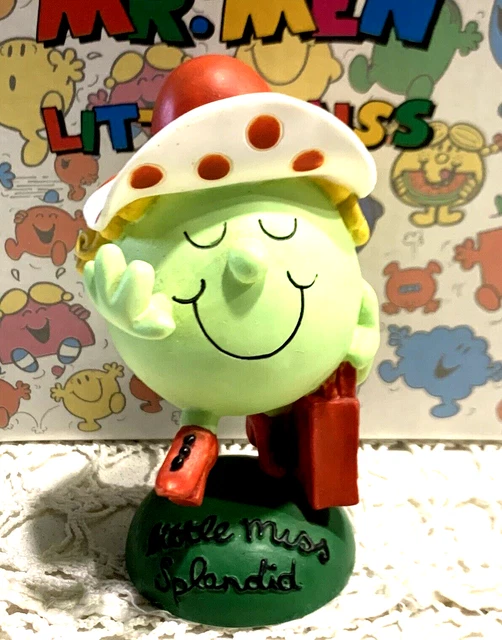 ROYAL DOULTON HOLLAND Studio Craft Mr Men Little Miss Splendid Figurine ...