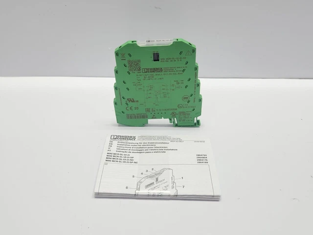 PHOENIX CONTACT MINI Mcr-Sl-Ui-2I-Nc Signal Duplicator 2864176 £106.90 ...