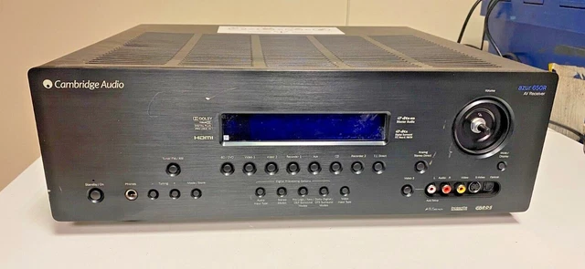 CAMBRIDGE AUDIO AZUR 650R AV Receiver Amplifier - Black - Read !! 0249 ...