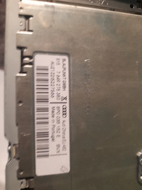 ORIGINAL AUDI A3 (8P) Autoradio Radio CHORUS CD/MP3 8P0 035 152 E EUR 65,00 - PicClick DE