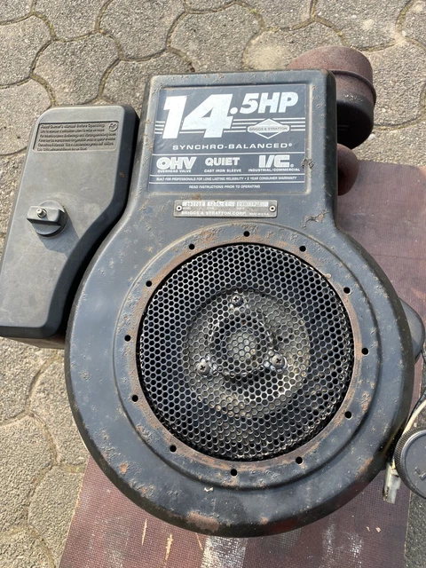 BRIGGS STRATTON MOTOR 14,5 HP Aufsitzmäher Rasentraktor ...