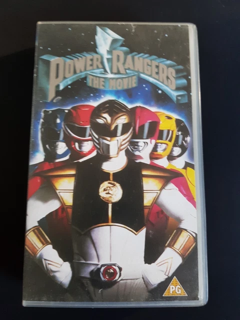VINTAGE POWER RANGERS The Movie VHS Video Tape £5.00 - PicClick UK
