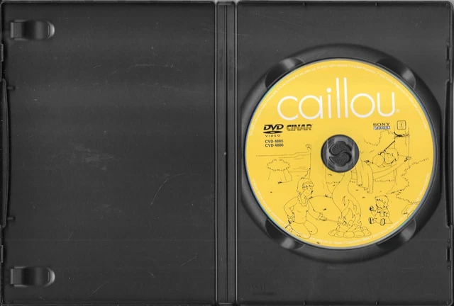 CAILLOU-FAMILY COLLECTION VL 3-1 Dvd Set-2003-English/French-Free Ship ...